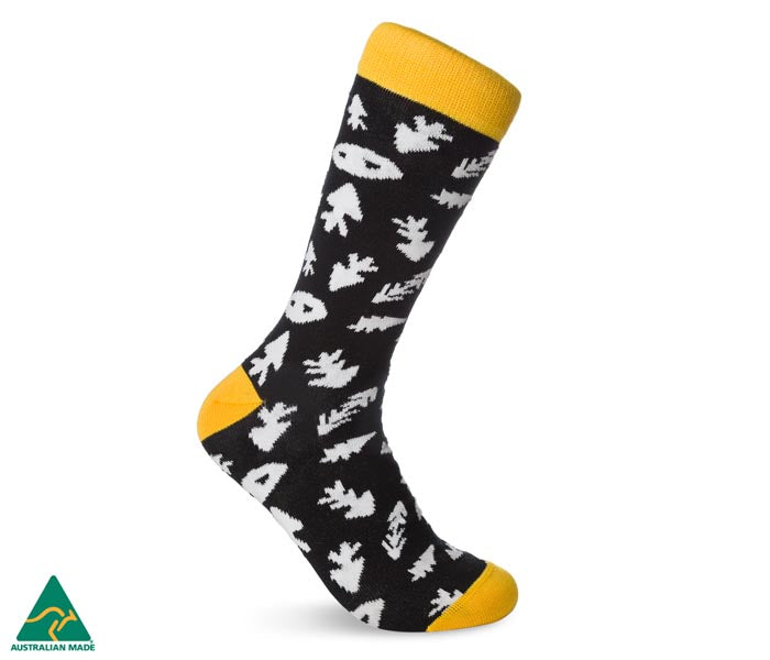 Alperstein Designs Men's Socks The Facial Maestro